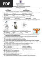 Science 10 Activity Sheet Male and Female Reproductive System | PDF ...