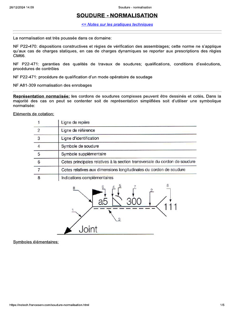 Normalisation Soudure | PDF