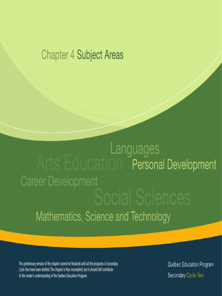 Subject Areas | PDF | Science | Knowledge