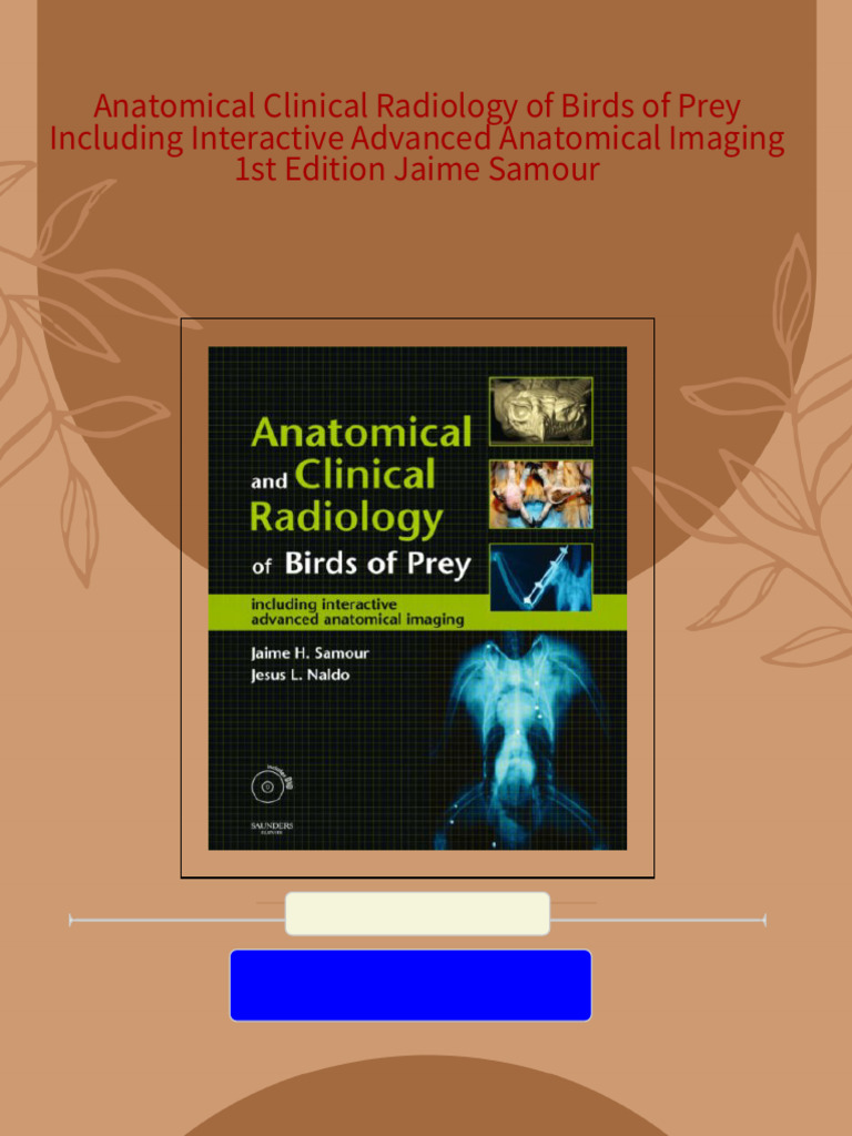 Anatomical Clinical Radiology of Birds of Prey Including Interactive ...