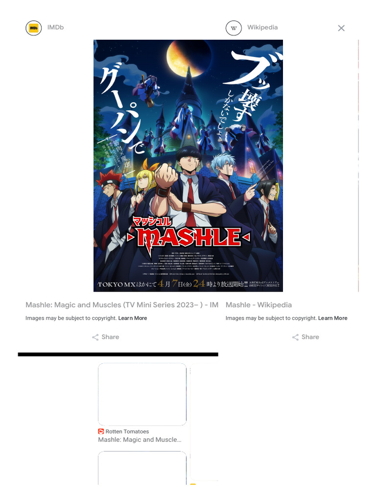 Mashelle Anime - Google Search | PDF