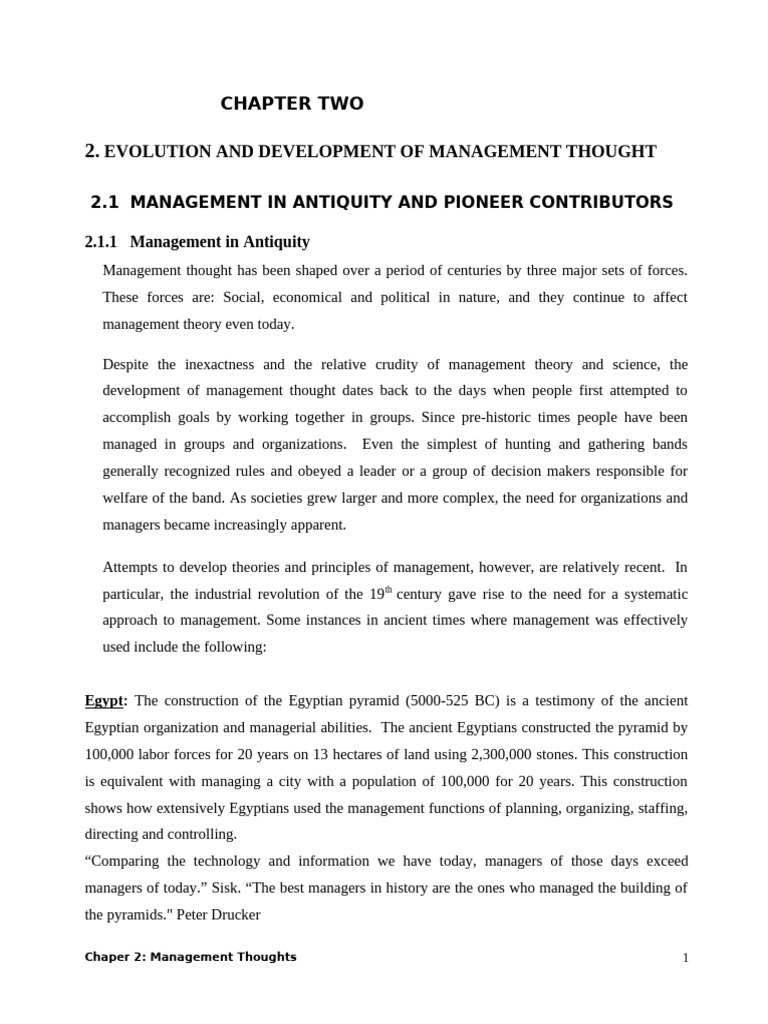 Unit 2 School of Management Thought | PDF | Cost Of Living | Piece Work
