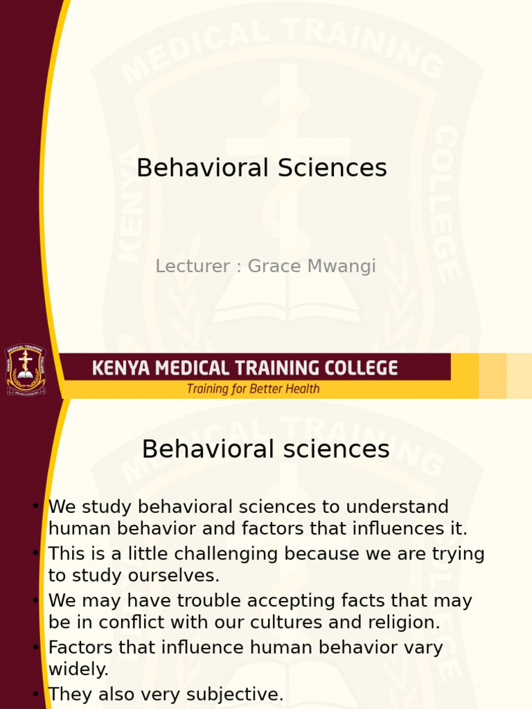 Behavioral Sciences CM | PDF | Socialization | Social Group
