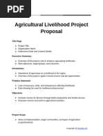 Agricultural Farming Project Proposal | PDF