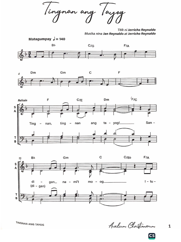 Himig Kalinaw Novena Mass | PDF