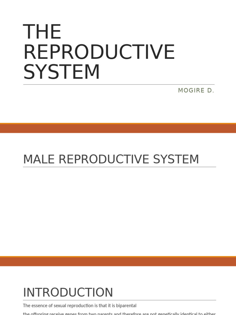 Reprod. System - Mogire | PDF | Menstrual Cycle | Ovary
