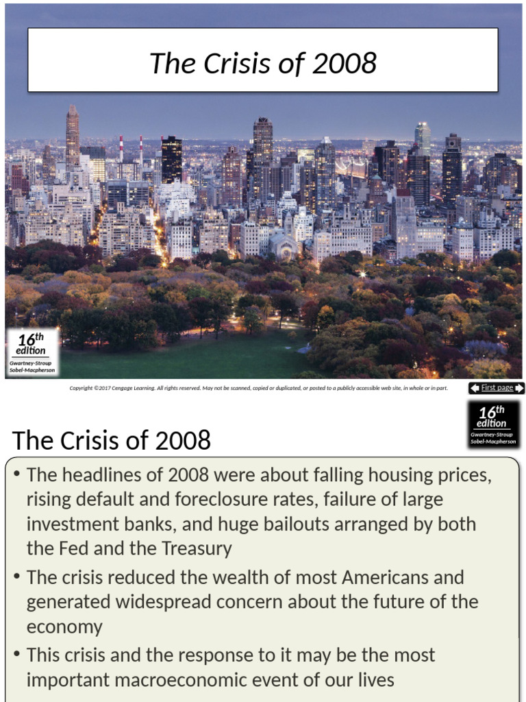 Financial Crisis 2007-2008 | PDF | Alt A | Subprime Lending