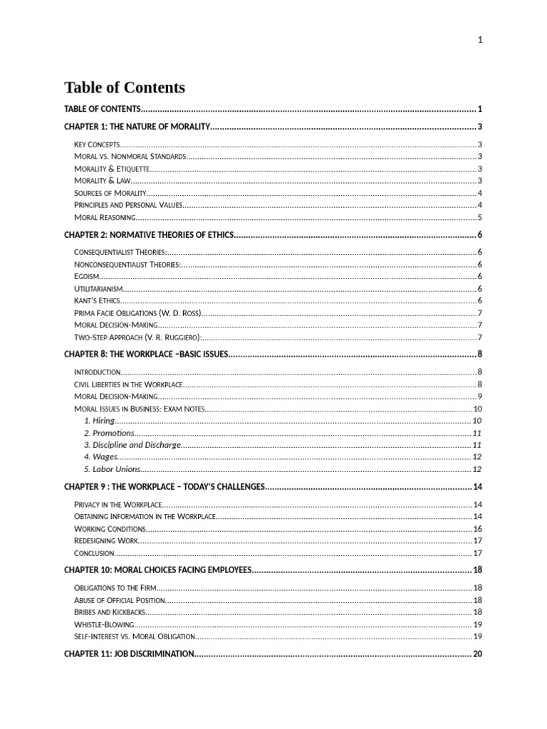 ethics | PDF | Affirmative Action | Morality