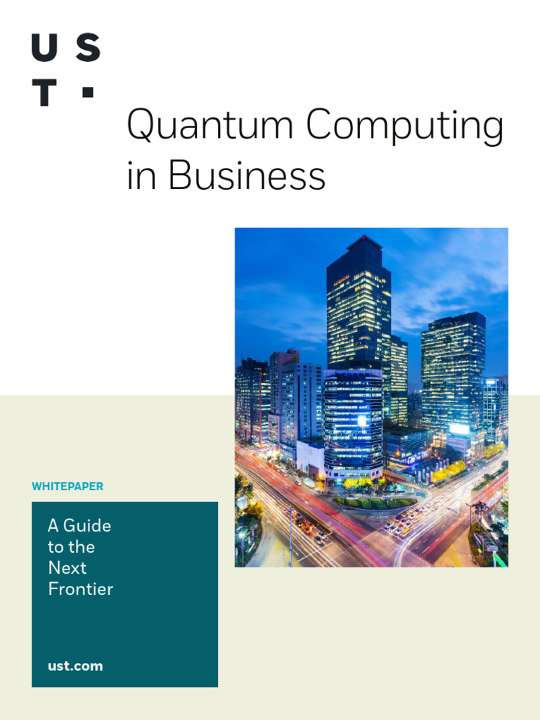 Quantum Computing Whitepaper New | PDF | Quantum Computing | Computing