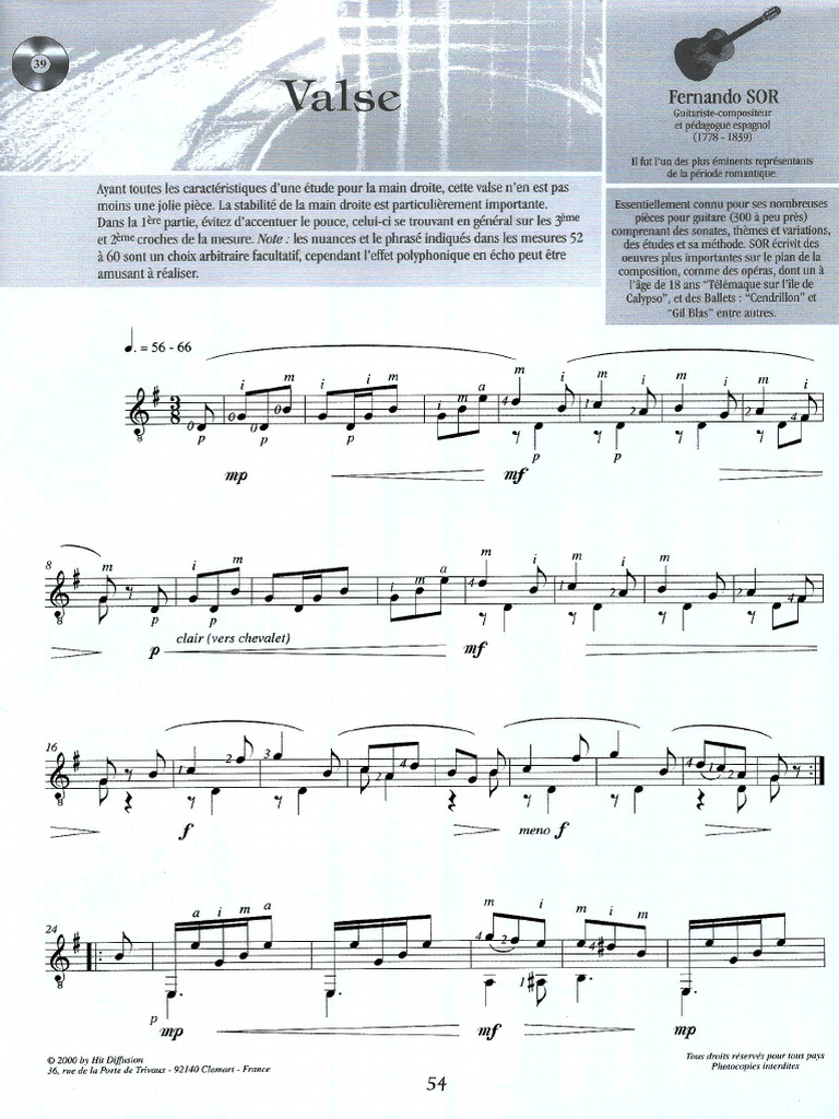 Valse | PDF
