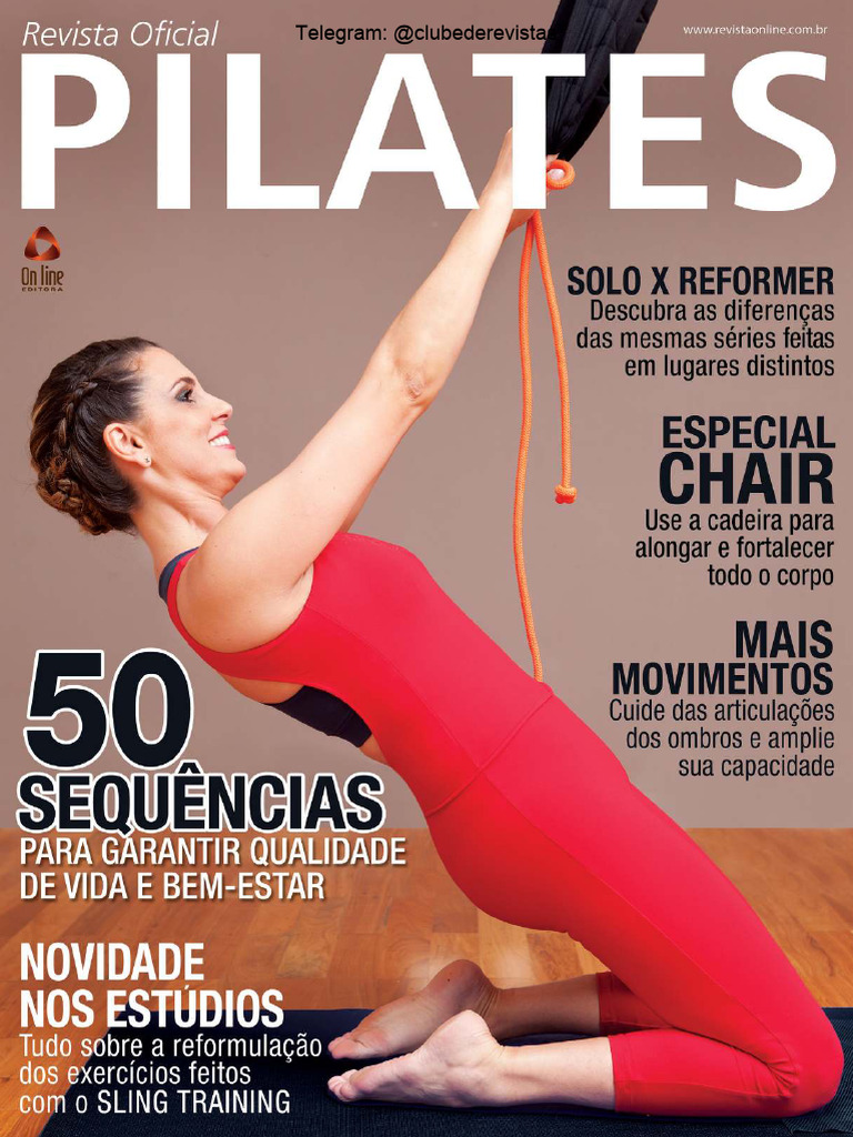 Edição Especial da Revista Pilates: Sling Core | PDF | Pilates | Pélvis