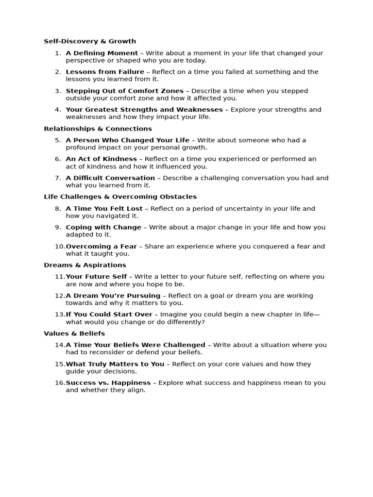 Self | PDF