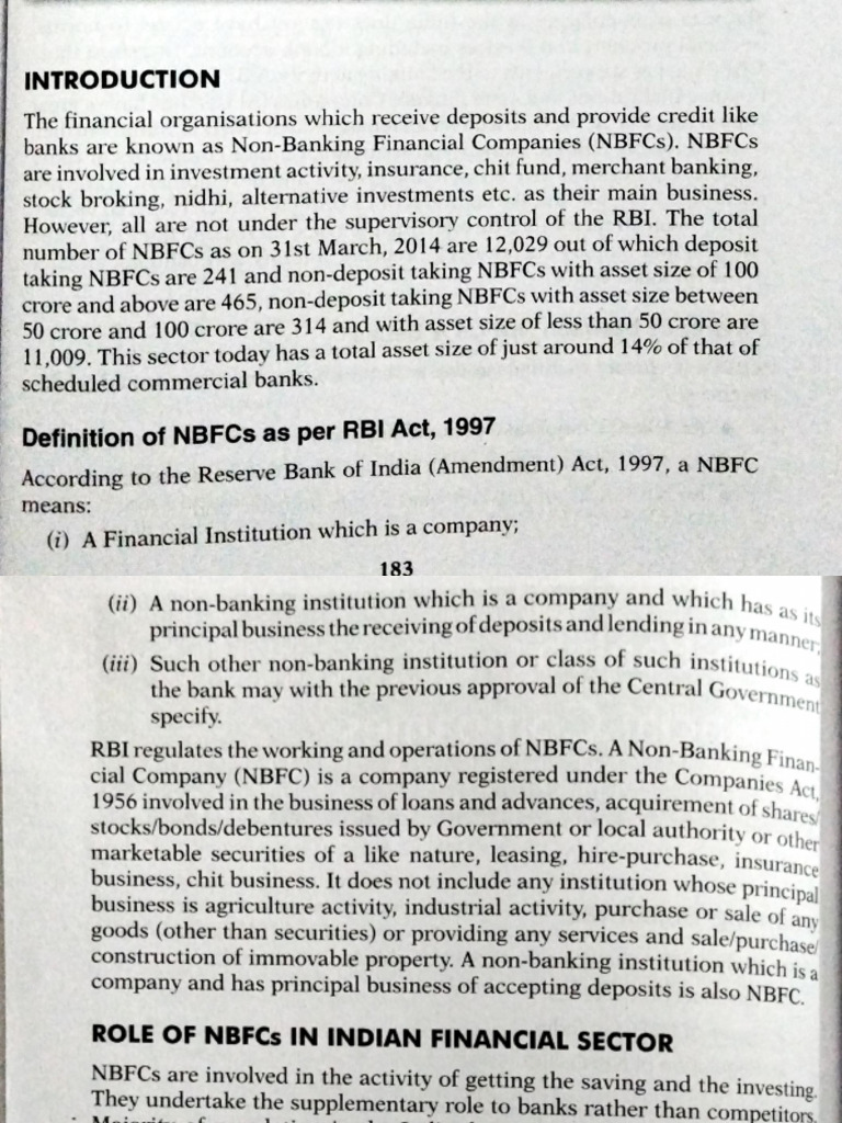 NBFCs | PDF