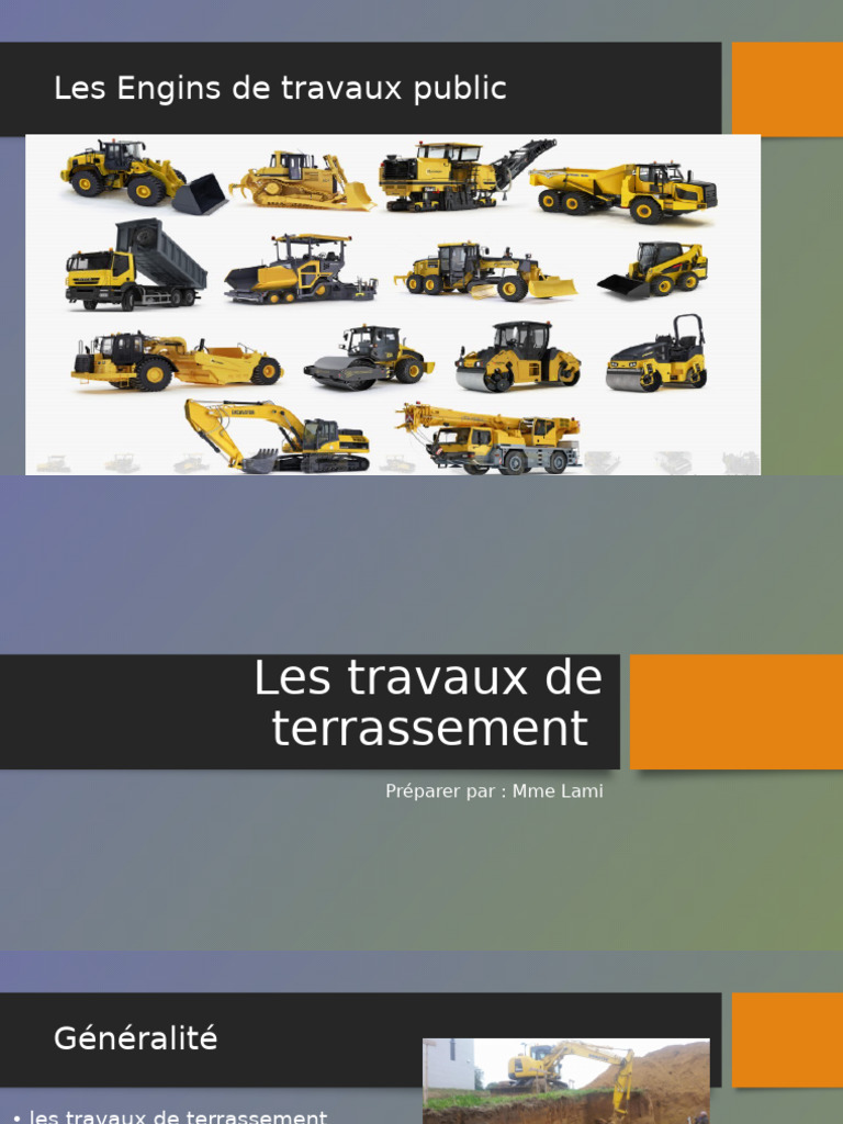 Les Engins | PDF | Chargeur sur pneus | Équipement de construction