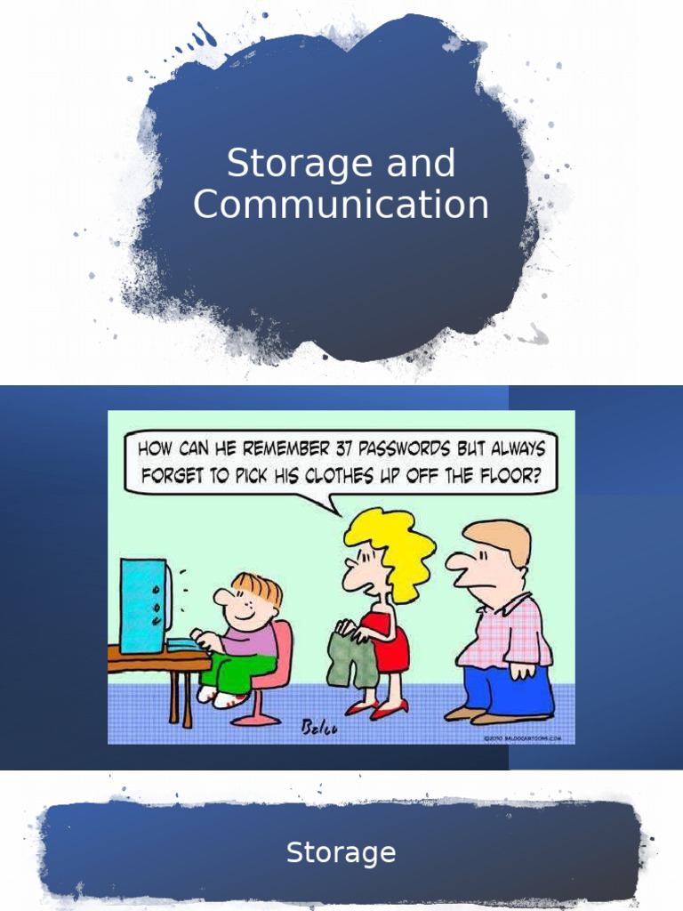 Data Storage and Communication Essentials | PDF | Computer Data Storage ...