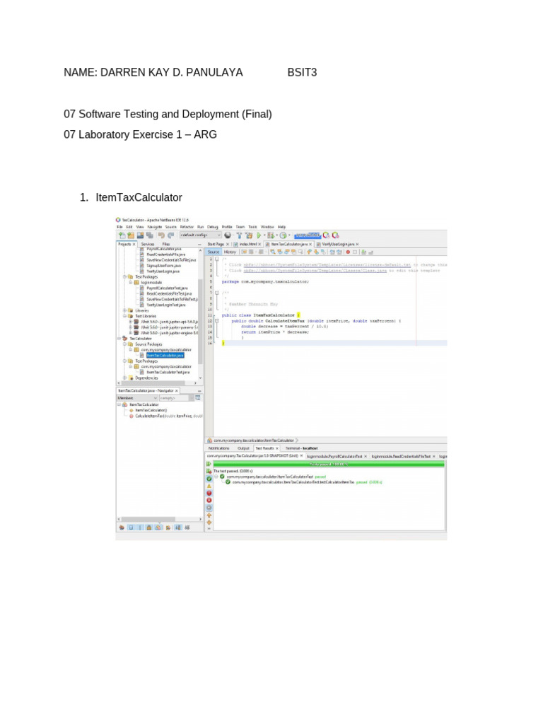 07 - Laboratory - Exercise - 1 Application Development and Emerging Technologies | PDF