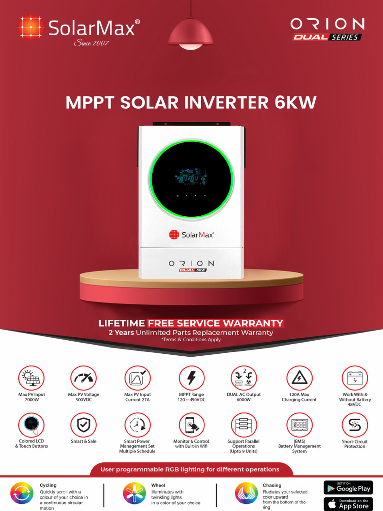 Sm-Orion-Dual 6 KW | PDF