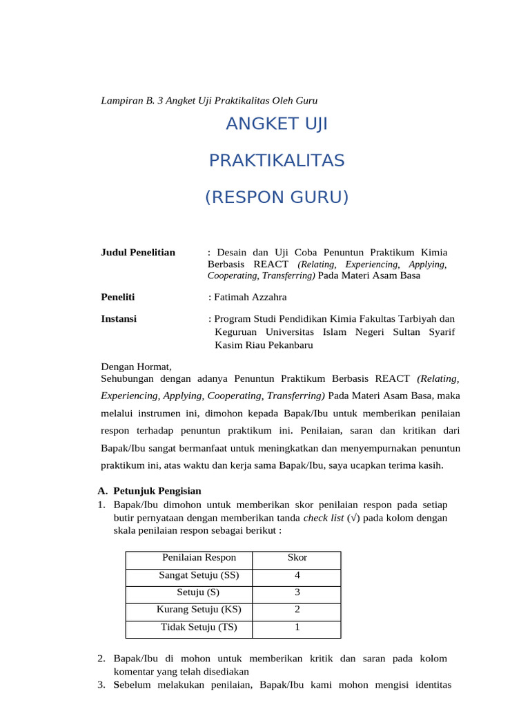 Lampiran 1 | PDF