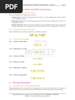 Circular Motion Formula Sheet | PDF | Force | Temporal Rates