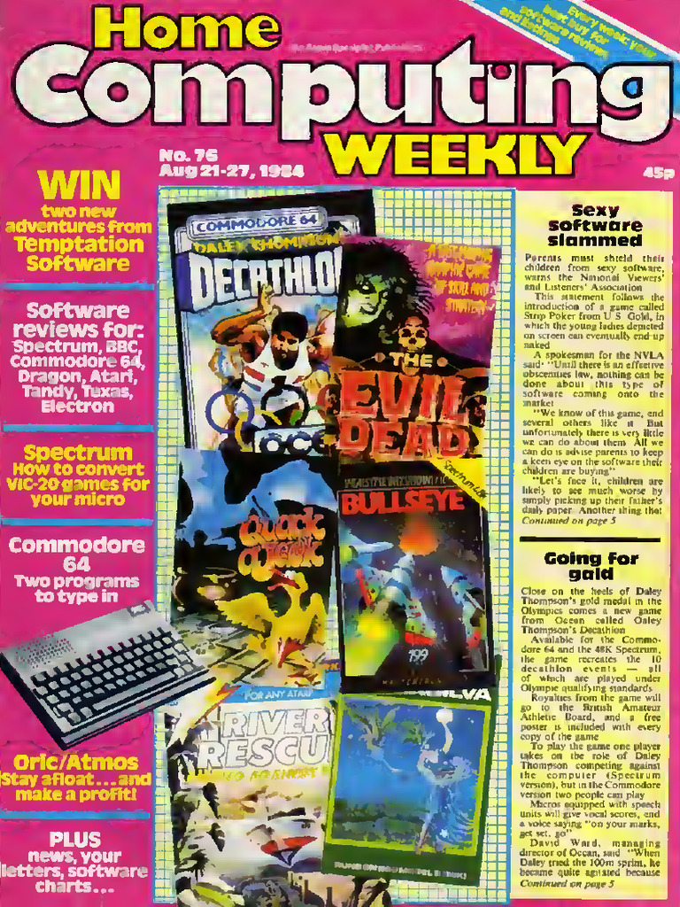 Home Computing Weekly Technology Magazine 076 | PDF
