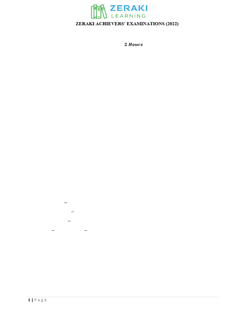 Business Studies Form 3 - Marking Scheme | PDF | Goods | Prices