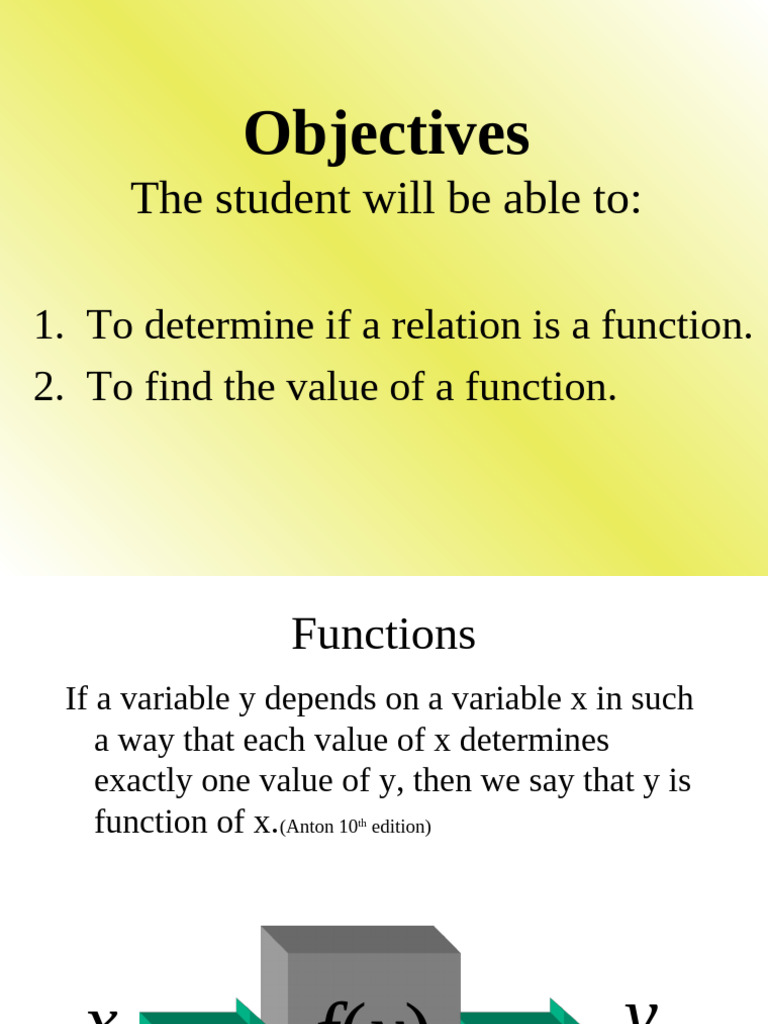 Lecture 1 | PDF | Function (Mathematics) | Analysis