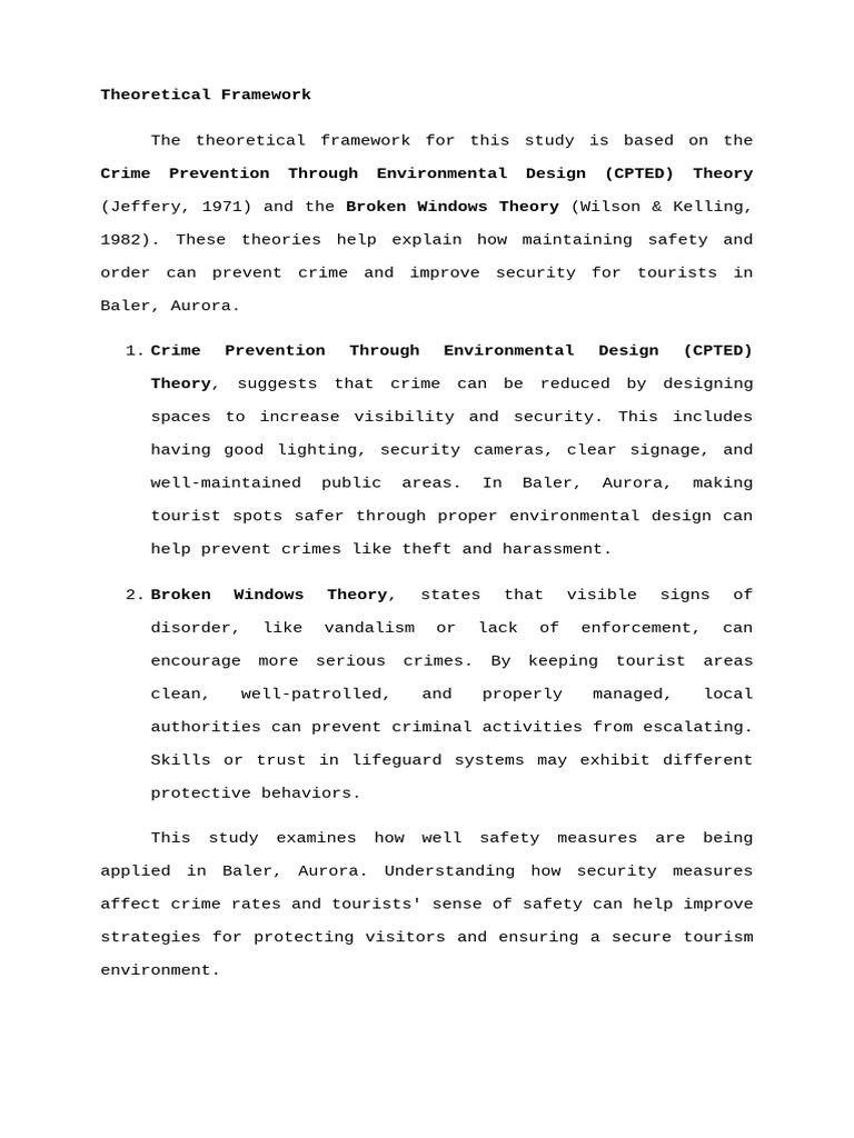 Theoretical Framework | PDF