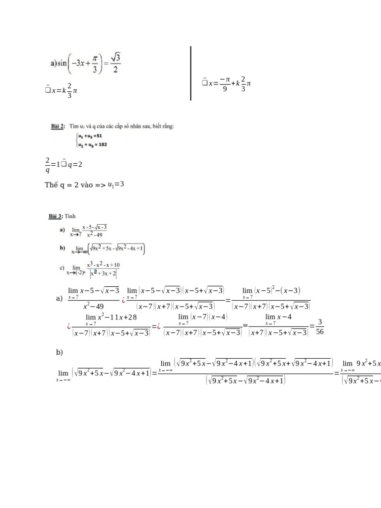Advanced Calculus Problems | PDF