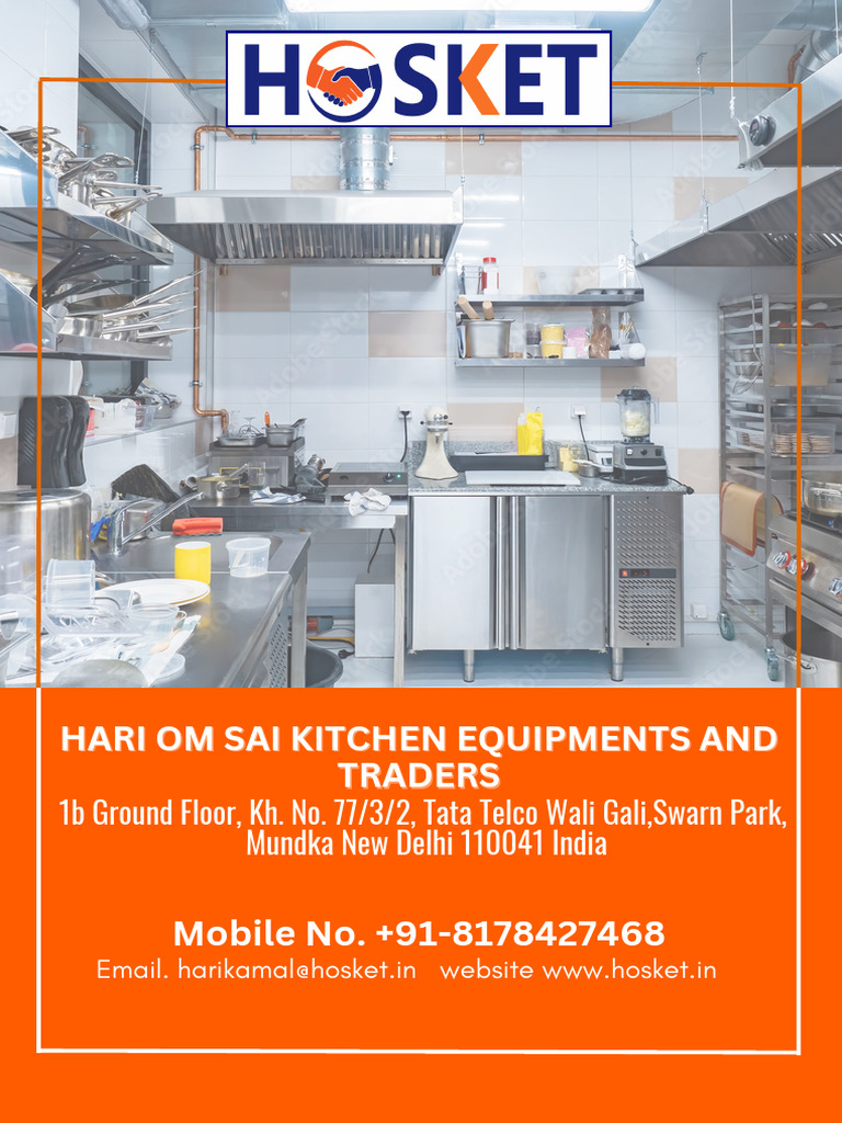 Hari Om Sai Kitchen Equipments and Traders | PDF | Refrigerator | Door