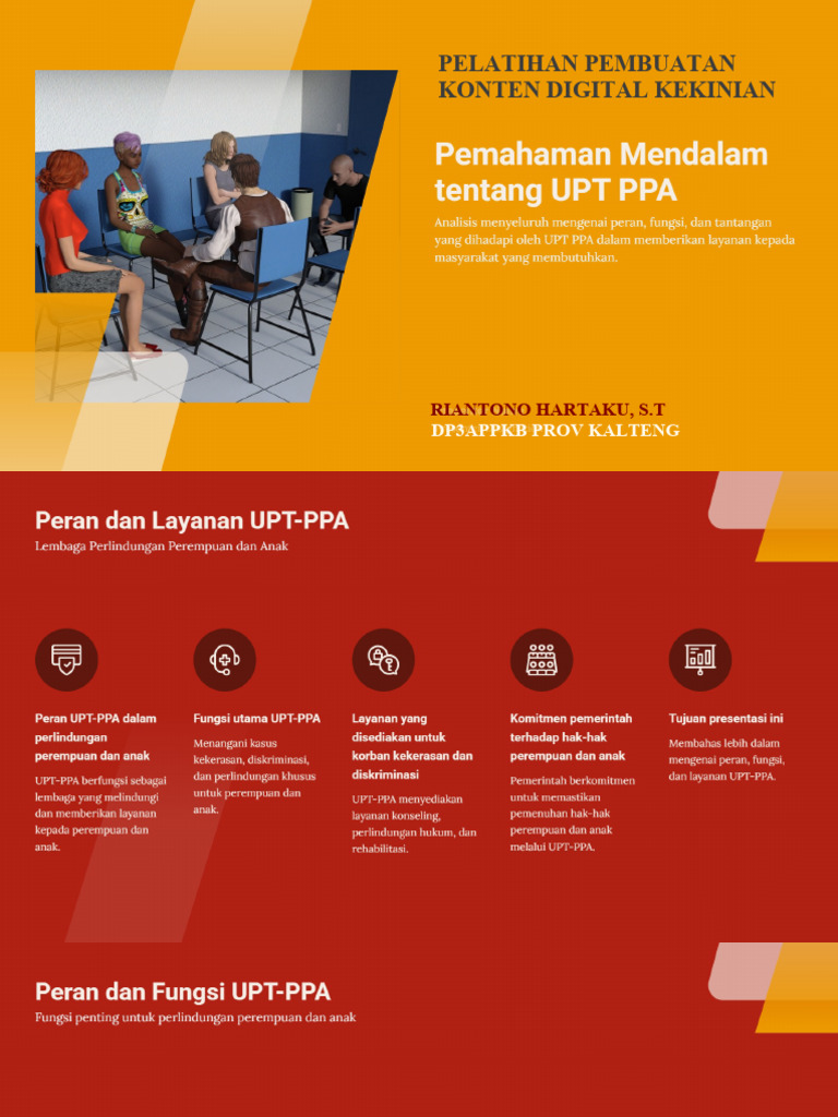 Pemahaman Tentang UPT PPA | PDF