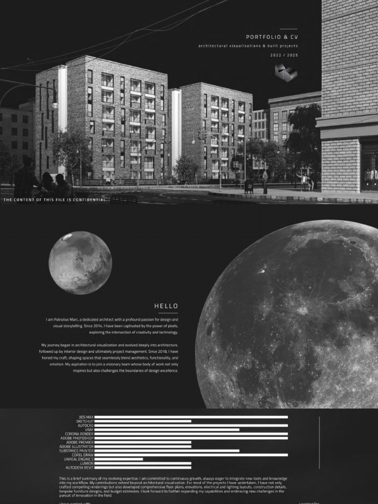 PORTFOLIO & CV - 10mb Limit Version | PDF