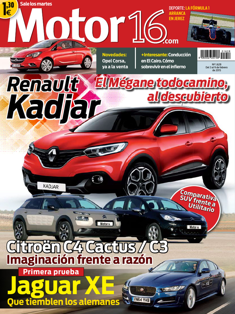 Revista Motor 16 1628 | PDF | Renault | Fabricantes de vehículos de motor