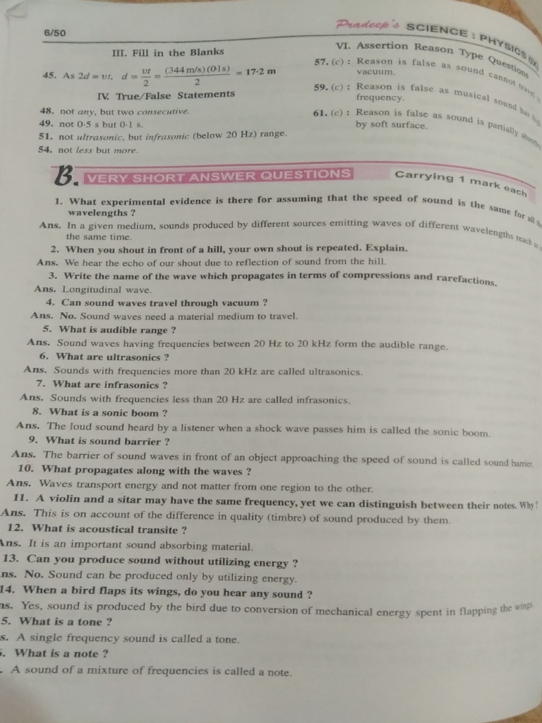 Pradeep Physics Ch 5 Part 3 | PDF