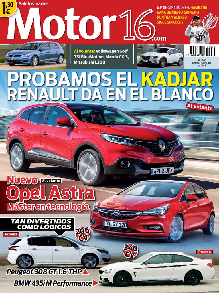 Revista Motor 16 1646 | PDF | BMW | Vehículos