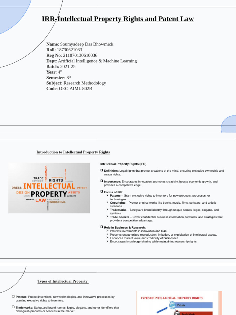 Research Methodology | PDF | Patent | Intellectual Property