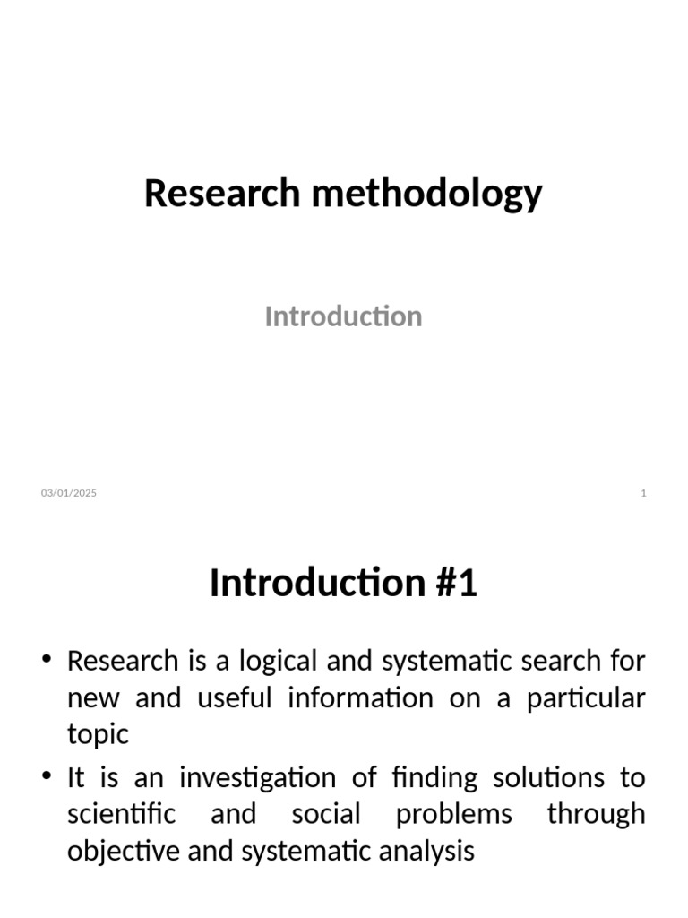 Understanding Research Methodology | PDF | Quantitative Research ...