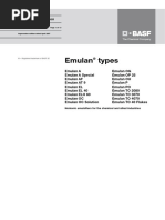 Emulan® OP 25 - BASF | PDF | Cooking, Food & Wine | Science & Mathematics