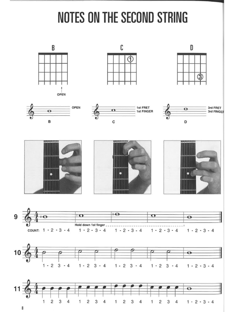 08-10 - Guitar Method Book 1 - World Beat, Ode To Joy, Beats | PDF