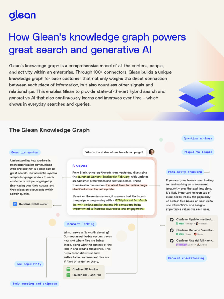 The Glean Knowledge Graph | PDF | Computing | Information Science