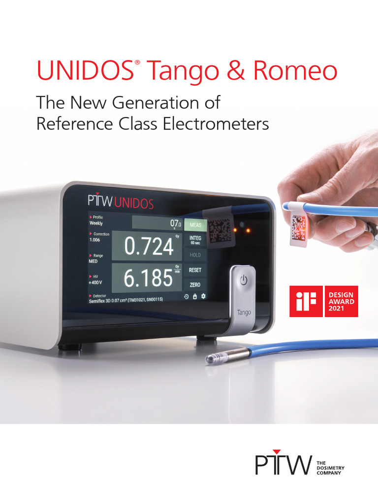 UNIDOS Tango Romeo Bro en 97013900 03 | PDF | Dosimetry | Barcode