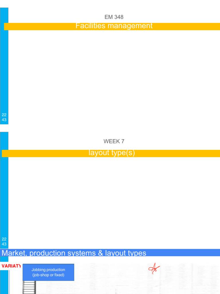 Facility Layout | PDF