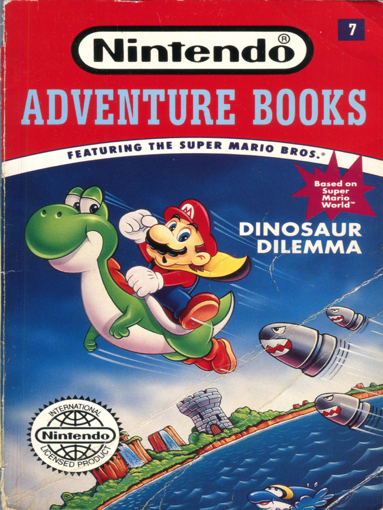 Nintendo Adventure Book #07 - Dinosaur Dilemma | PDF | Mario