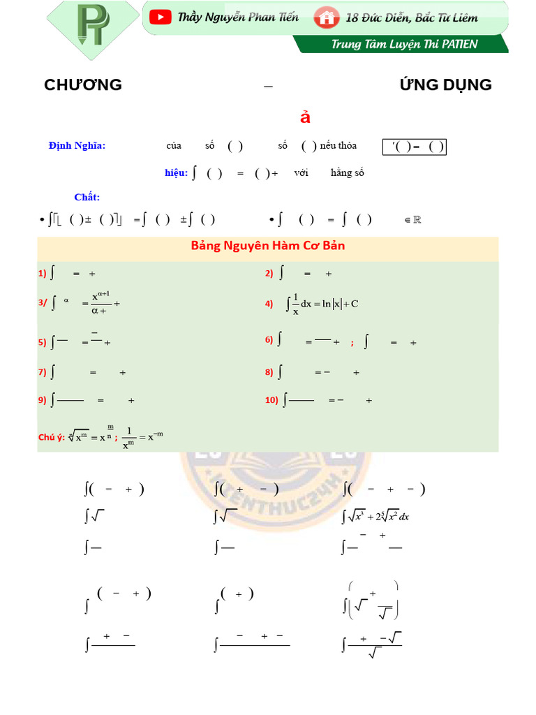Bã I 1 Nguyã N Hã M Vã ä á Nh Nghä A Tã Nh Cháº T Pdf