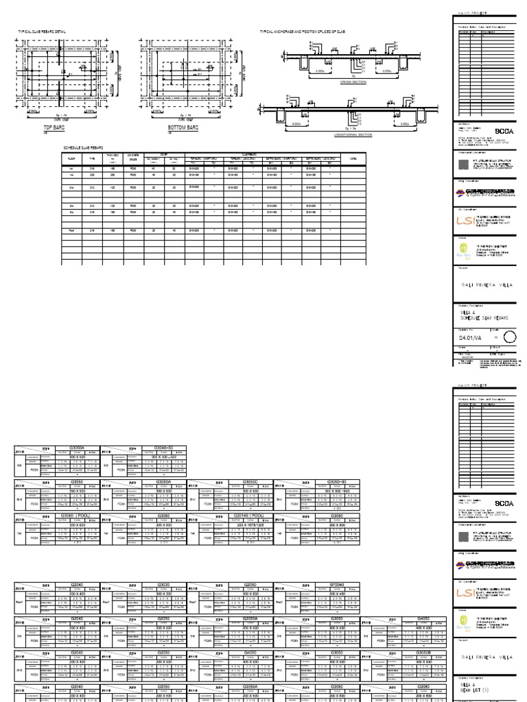 20240913 S40 VILLA A STR | PDF | Building Materials | Structural Engineering