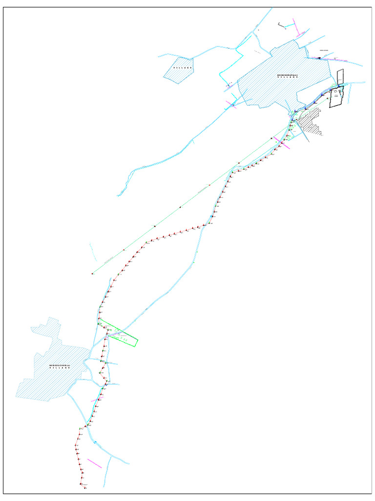 33KV LINE Route SLD - 01-03-2025 | PDF