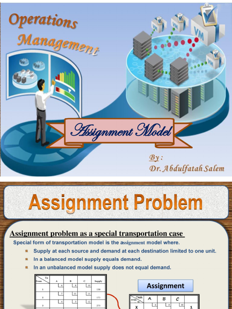 Assignment Model | PDF