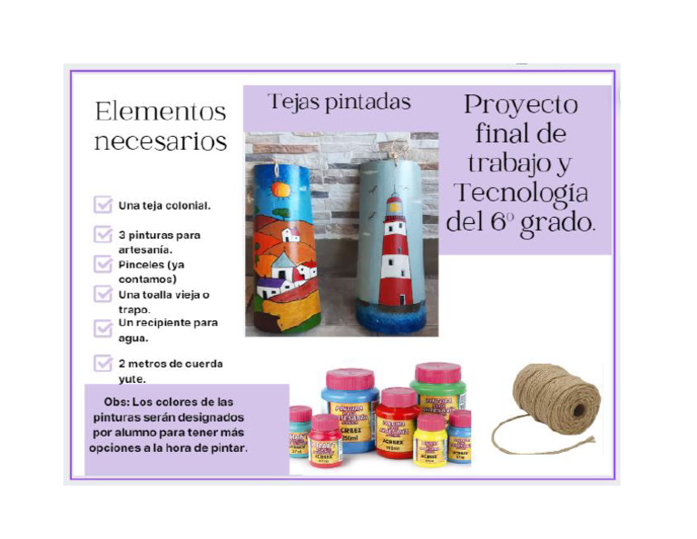 Tejas Pintadas. | PDF