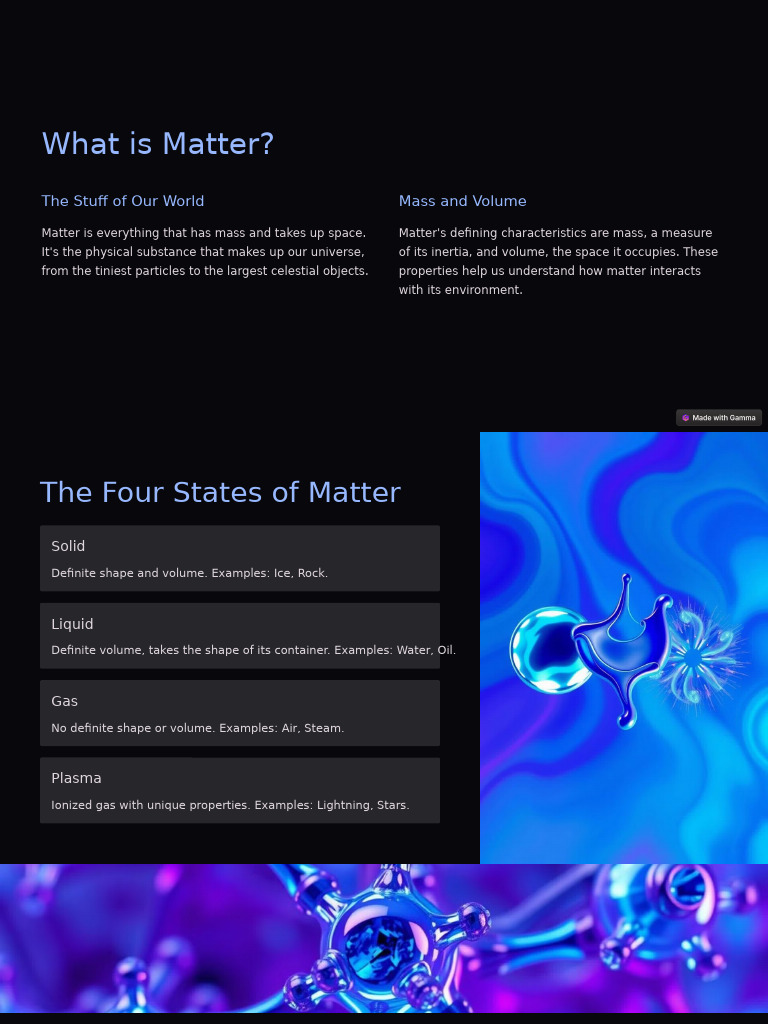 Understanding the States of Matter | PDF | Liquids | Gases