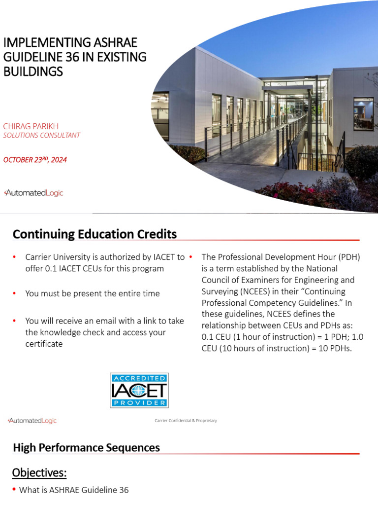 Implementing ASHRAE Guideline 36 | PDF | Ventilation (Architecture ...
