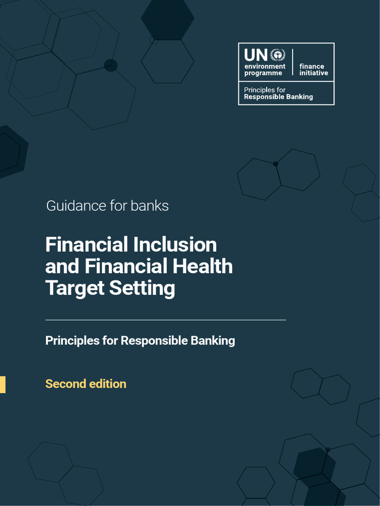 Guidance on Financial Inclusion Targets | PDF | Financial Inclusion | Banks